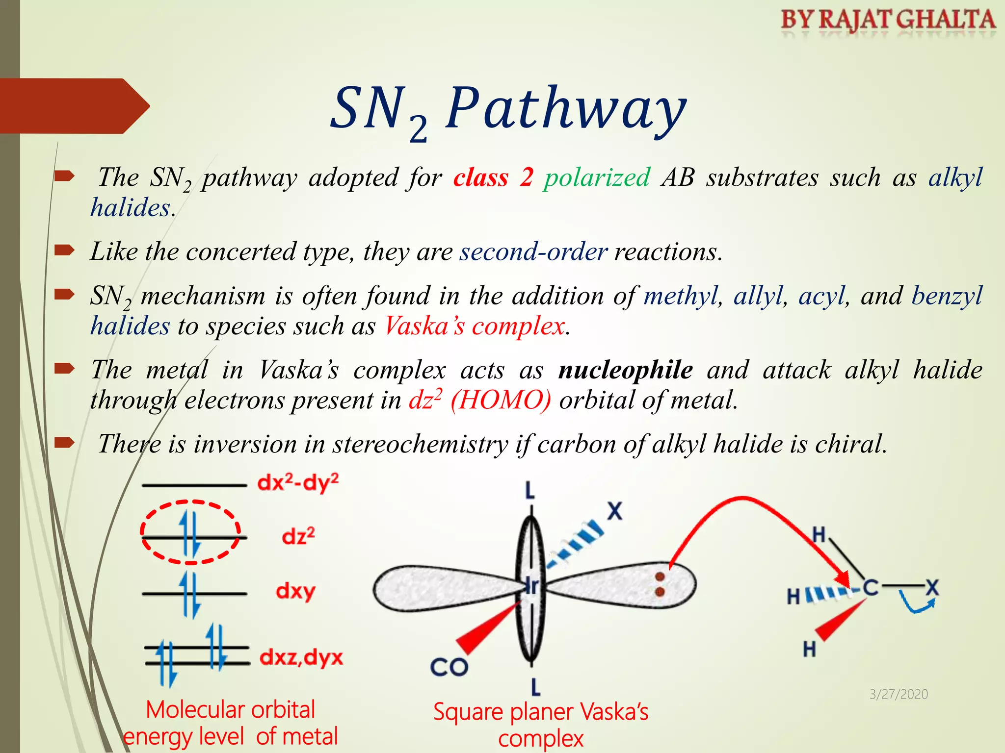 Organometallic Reactions and Catalysis | PPTX