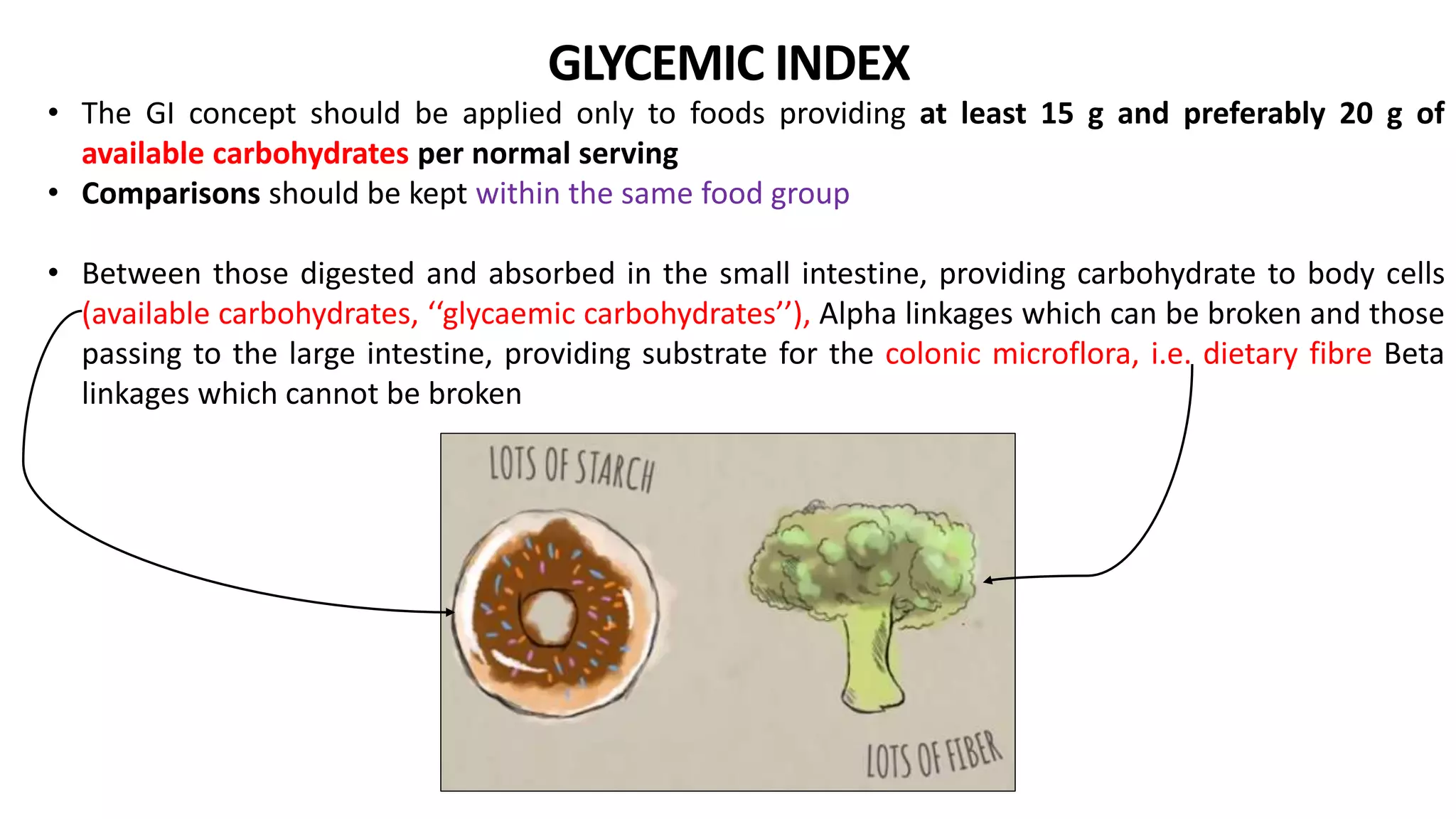 glycemic index and Glycemic load | PPTX