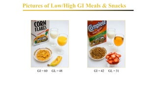 glycemic index and Glycemic load | PPTX
