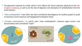 glycemic index and Glycemic load | PPTX