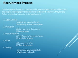 Oracle HR Practices | PPTX