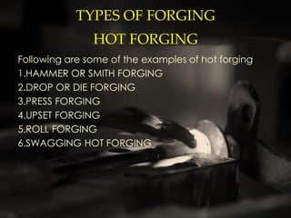 FORGING TECHNOLOGY | PDF