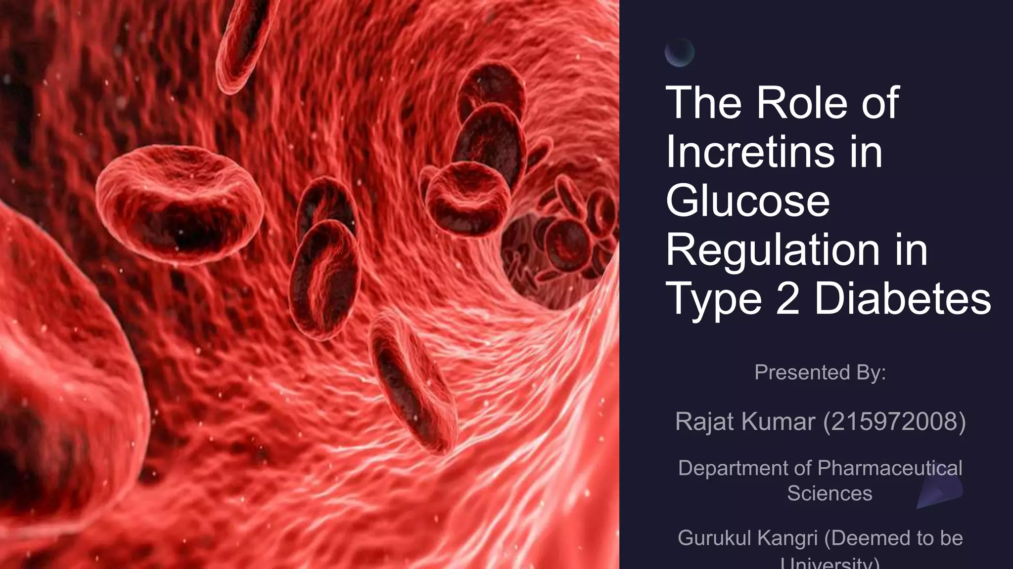 The Role of Incretins in Glucose Regulation in Type 2 Diabetes mellitus ...
