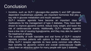 The Role of Incretins in Glucose Regulation in Type 2 Diabetes mellitus ...