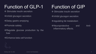 The Role of Incretins in Glucose Regulation in Type 2 Diabetes mellitus ...