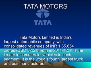 Tata Motors | PPT