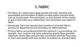 RAJAT YADAV, M.Sc. Previous ,TEXTURE OF SEDIMENTARY ROCKS .pptx
