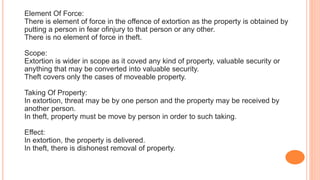 Theft , Indian penal code , Law | PPTX