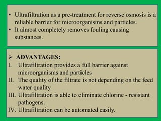 Application of ultrafiltration in lactose separation | PPT