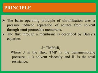 Application of ultrafiltration in lactose separation | PPT
