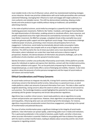 Navigating the Digital Landscape: The Impact of Social Media on Modern ...