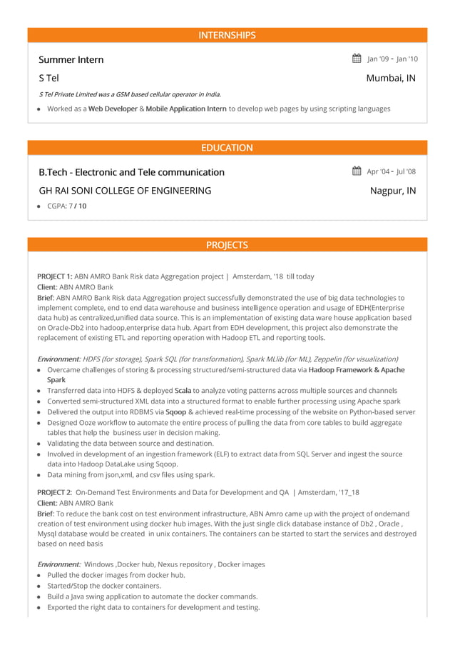 Rajeev kumar apache_spark & scala developer | PDF