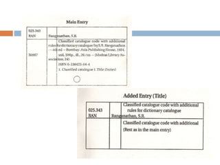 Anglo-American Cataloguing Rules AACR 2 ppt | PPTX