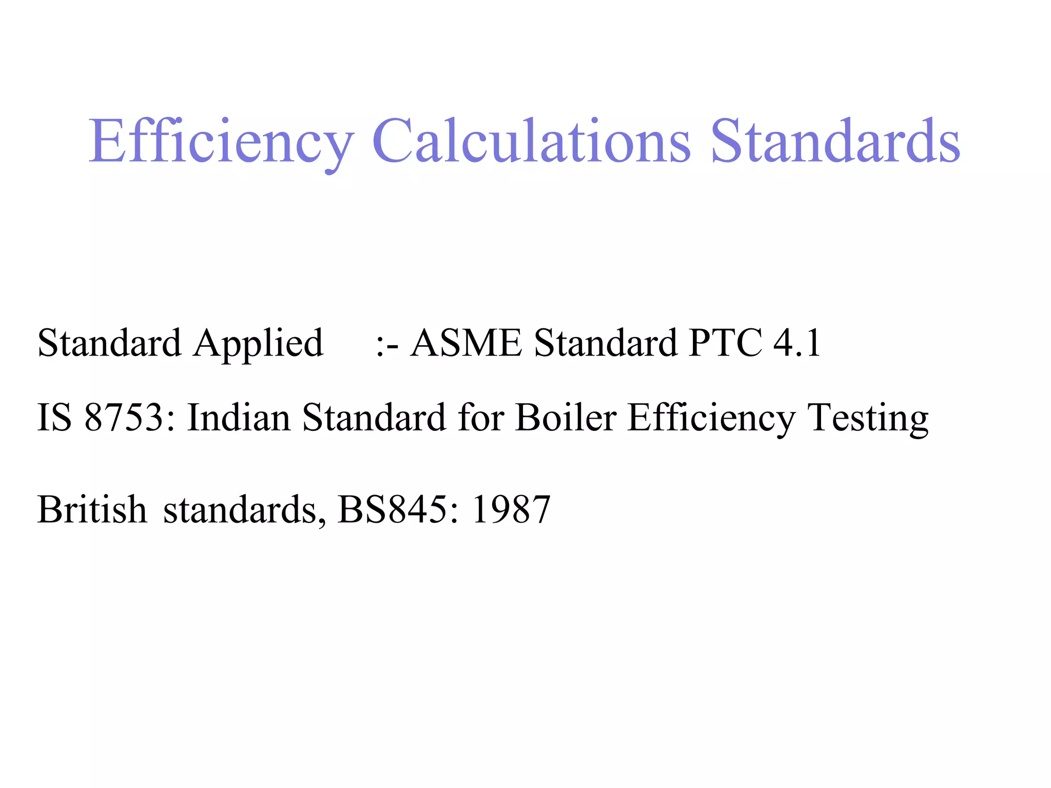 Boiler efficiency by loss Method | PPT