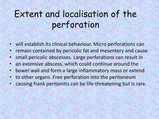 complicated diverticular disease | PPT