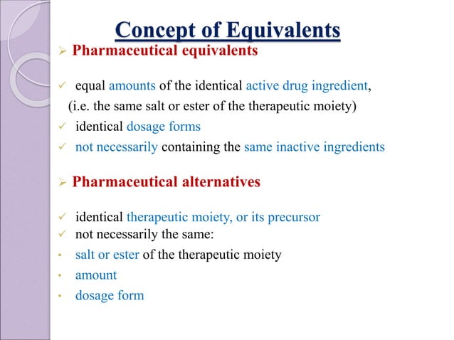 Bioavailability bioequivalance study designs | PPTX