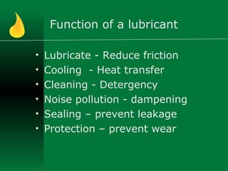 lubricants | PPT