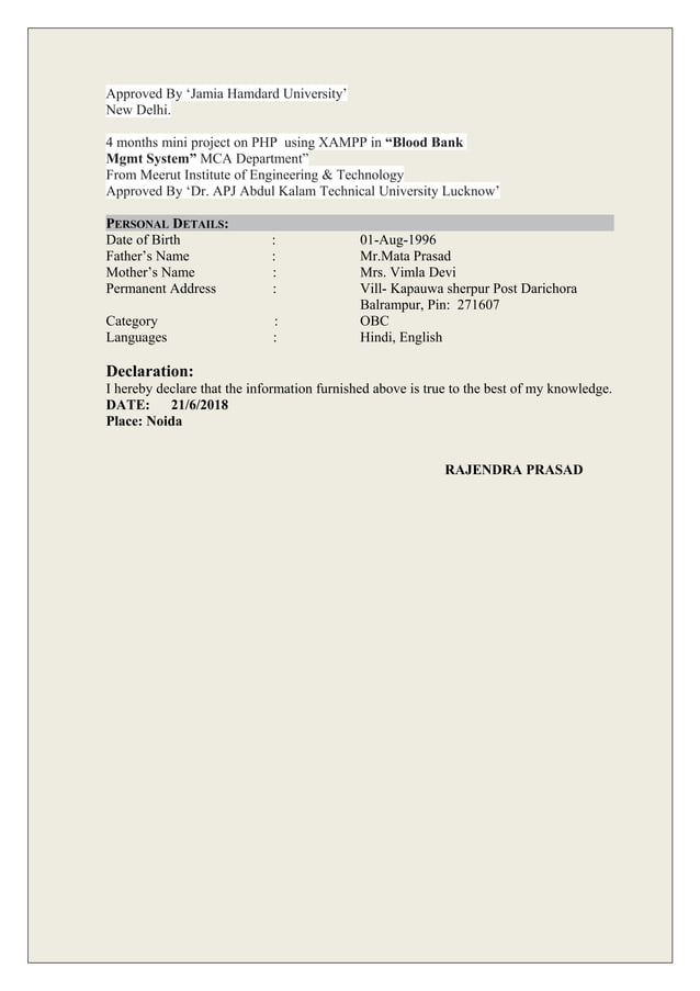 Rajendra prasad | PDF