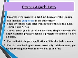 History of firearms | PPT