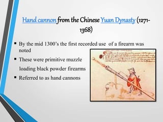 History of firearms | PPT