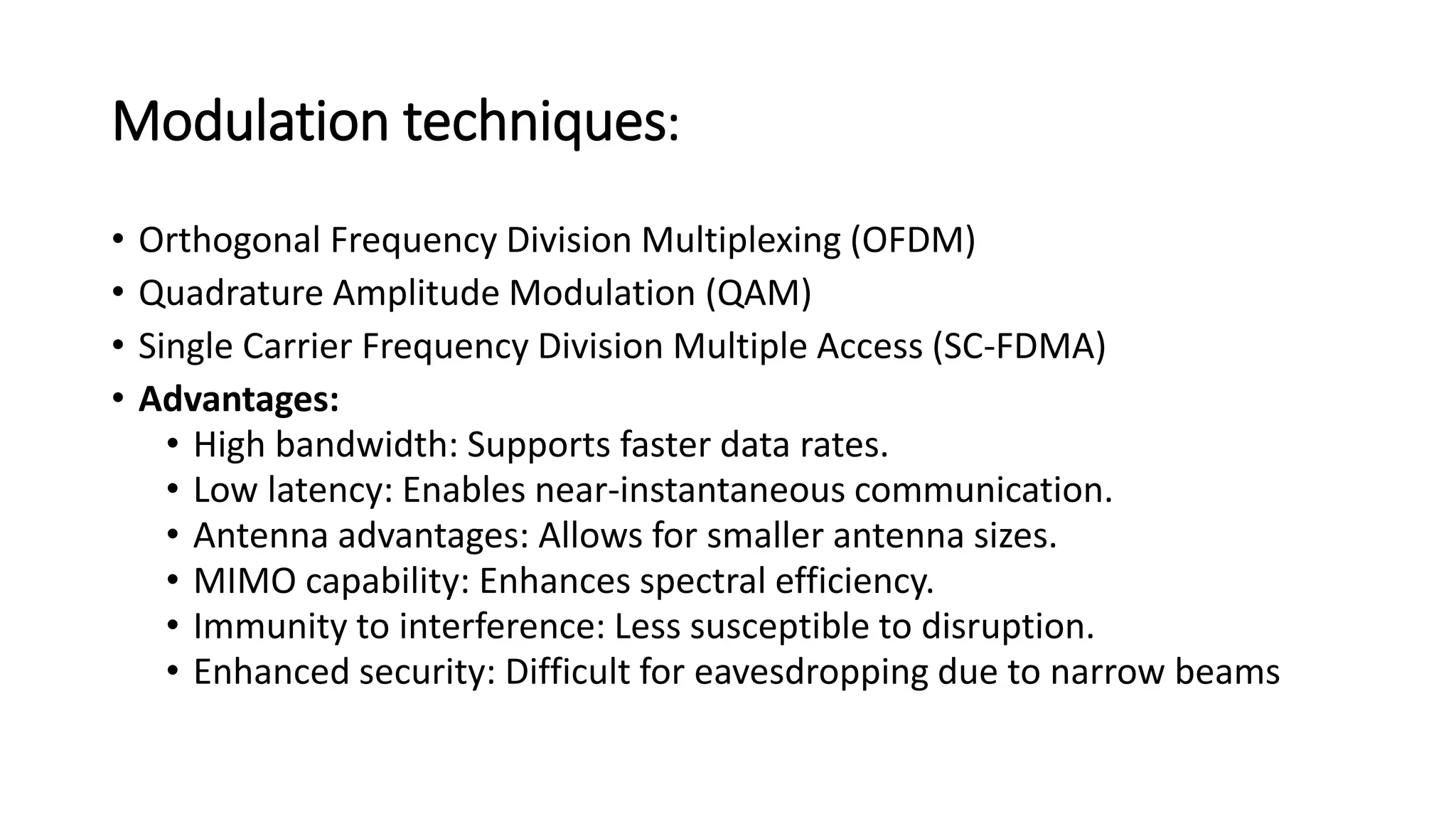 Millimeter Wave Communication Techniques.pptx | Computer Networking | Computing