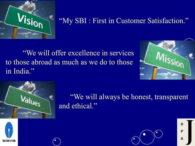 POWER POINT PRESENTATION ON STATE BANK OF INDIA AND ITS SUBSIDIARIES ...