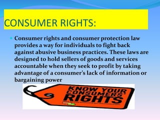 consumer protection | PPTX