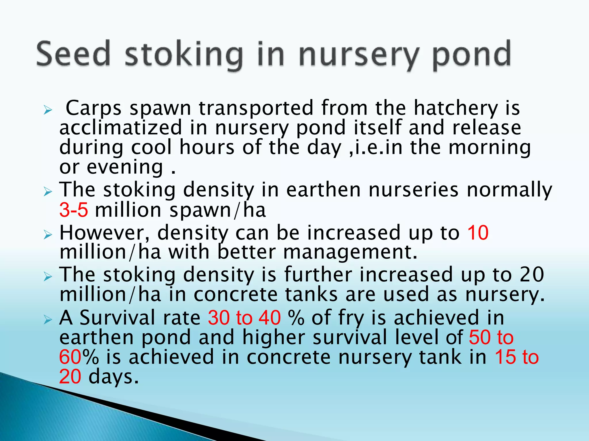 BREEDING AND CULTURE OF CARPS FISHES | PPTX