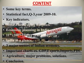 Indian Economy and Agriculture | PPT