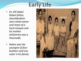 Dr Apj Abdul Kalam Childhood