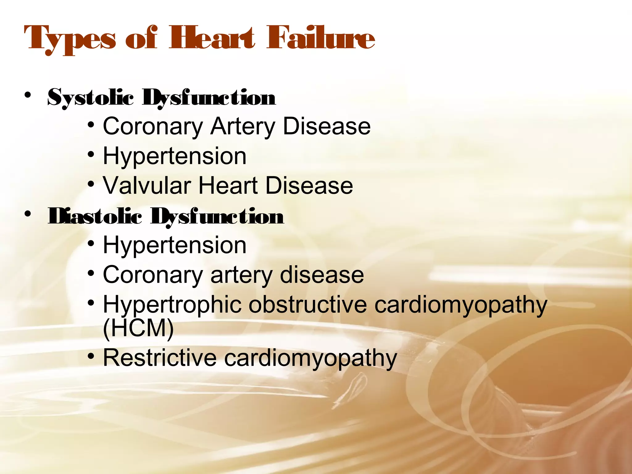 Pathophysiology of congestive heart failure | PPT | Heart and Cardiovascular Diseases | Diseases ...
