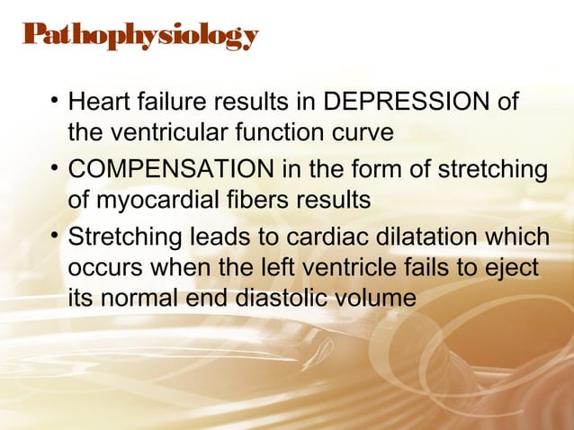Pathophysiology of congestive heart failure | PPT | Heart and ...