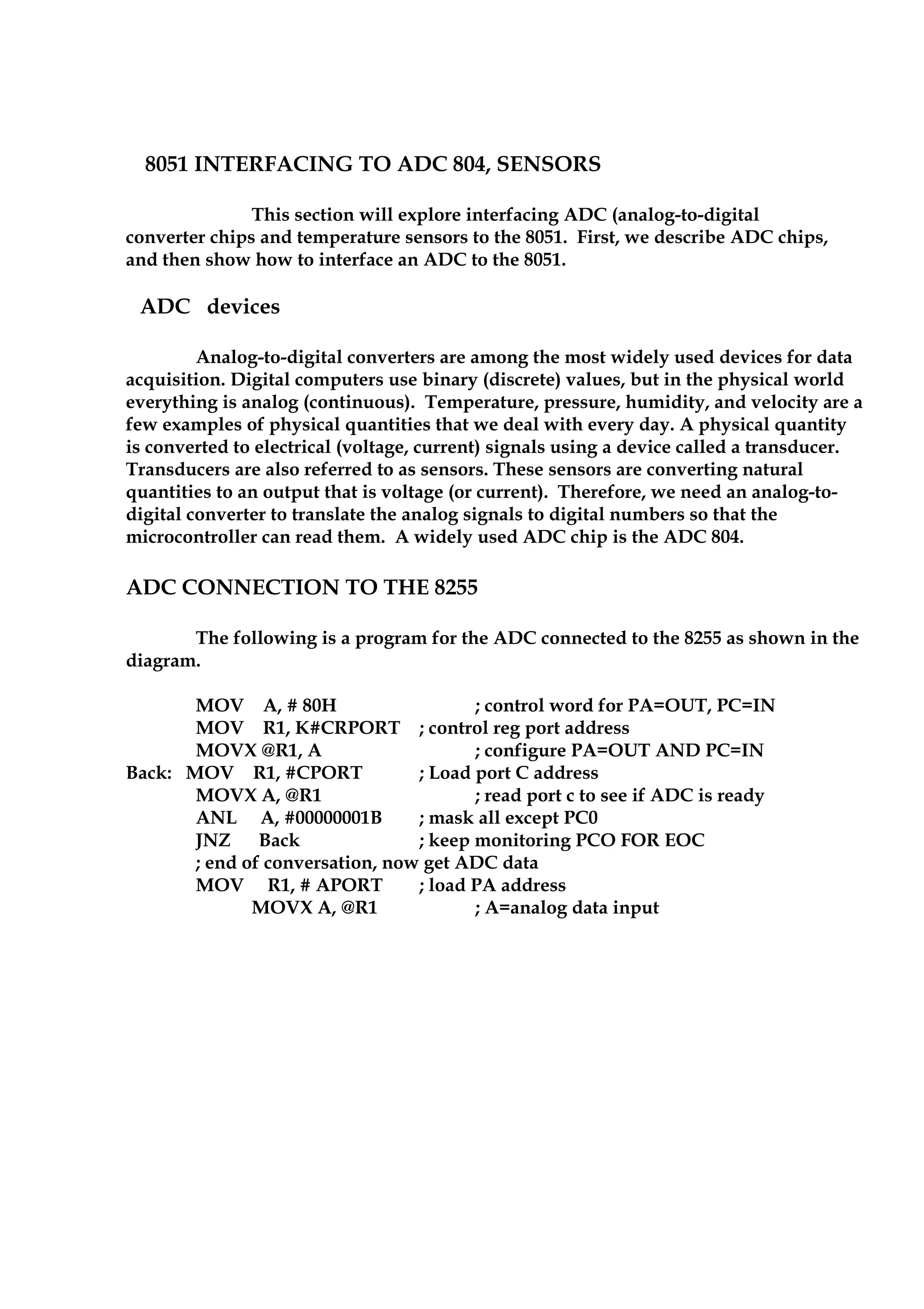 ELECTRONIC THERMOMETER USING MICROCONTROLLER | DOC