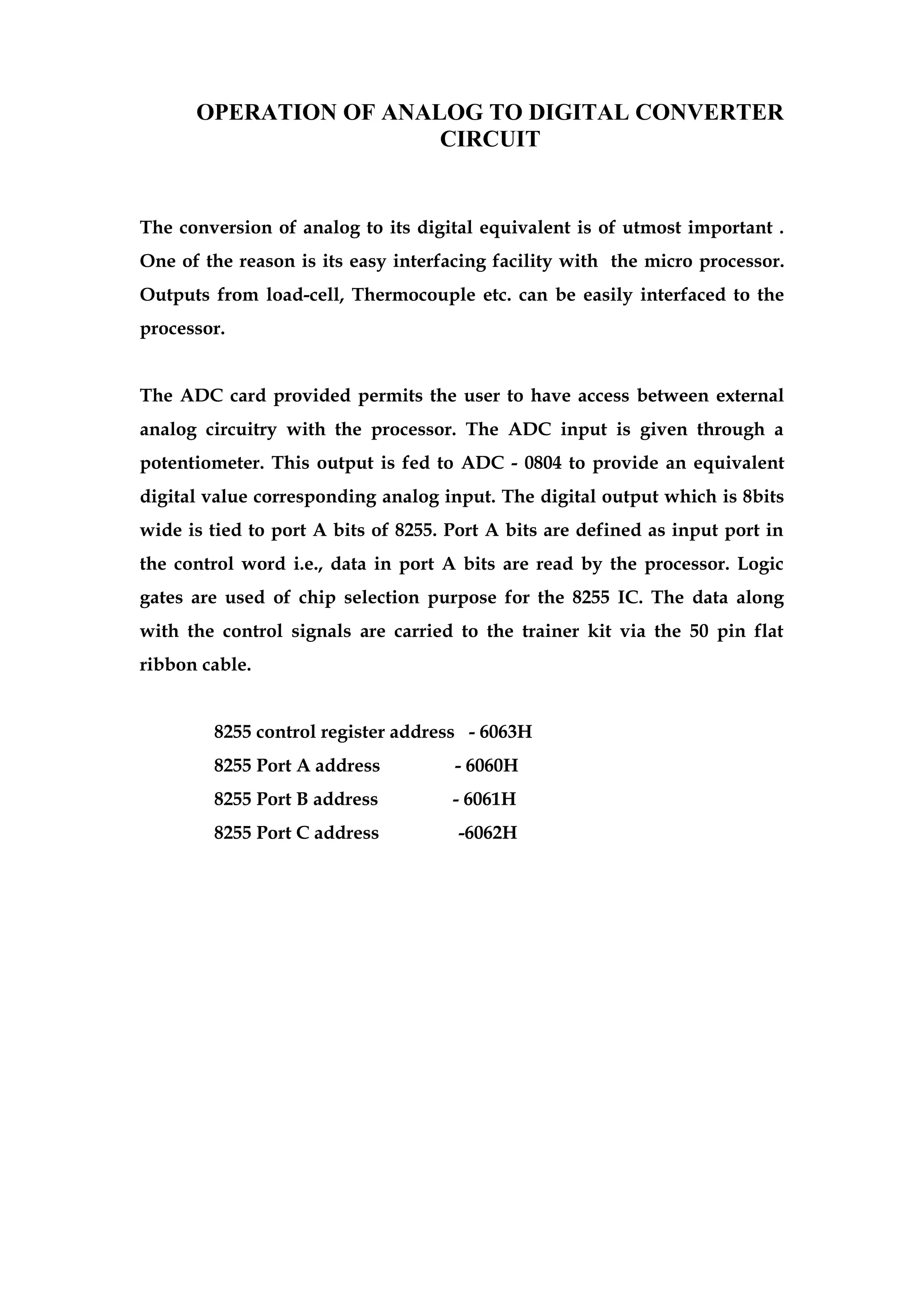 ELECTRONIC THERMOMETER USING MICROCONTROLLER | DOC