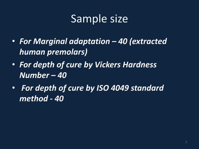 Evaluation of Marginal integrity and Depth of Cure for three ‘bulk fill ...