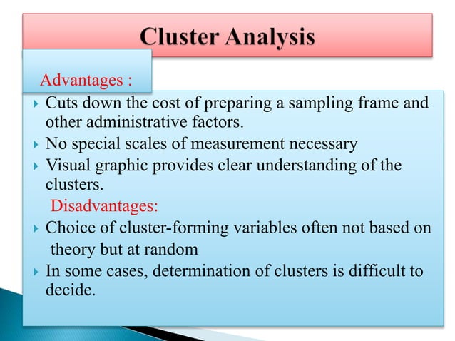 Rajia cluster analysis | PPT