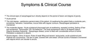 Esophageal strictures caused by caustic burns.pptx