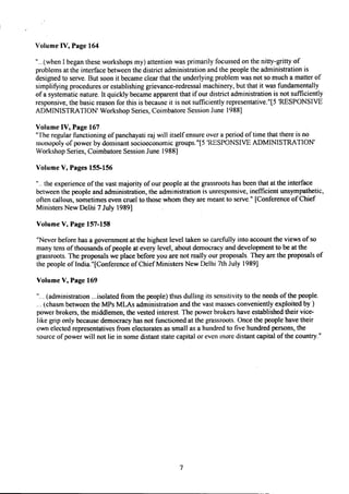 Rajiv Gandhi Andolan For 73 & 74 CAA Launched By MGD 16th Sep 2009 | PDF