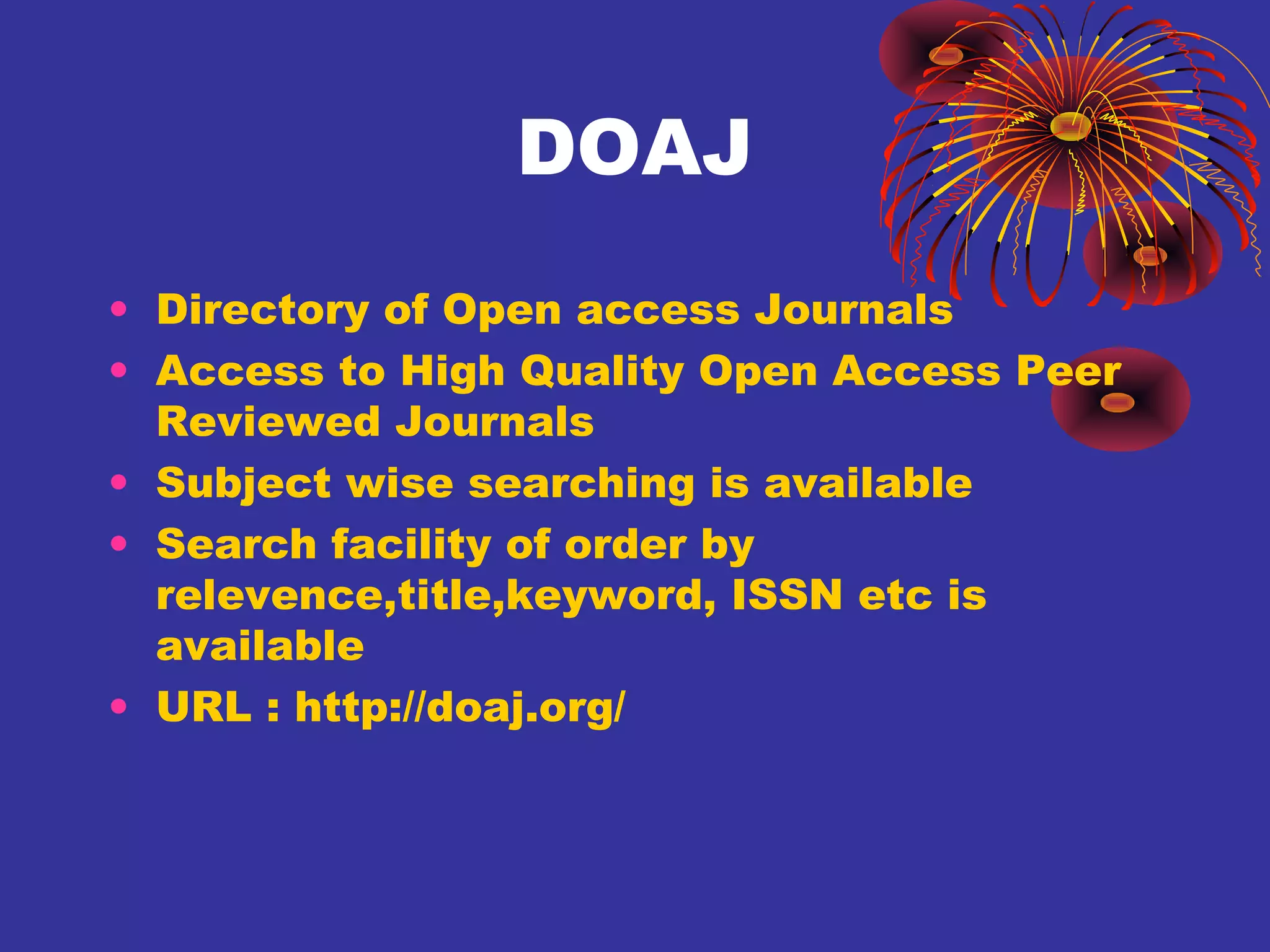 Overview of N-LIST, Shodhganga, Shodhgangotri and E-PGPathshala | PPT