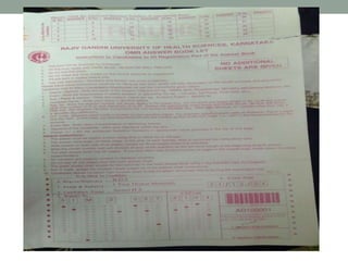 Instructions to BSc Nursing students for RGUHS Examinations | PPTX