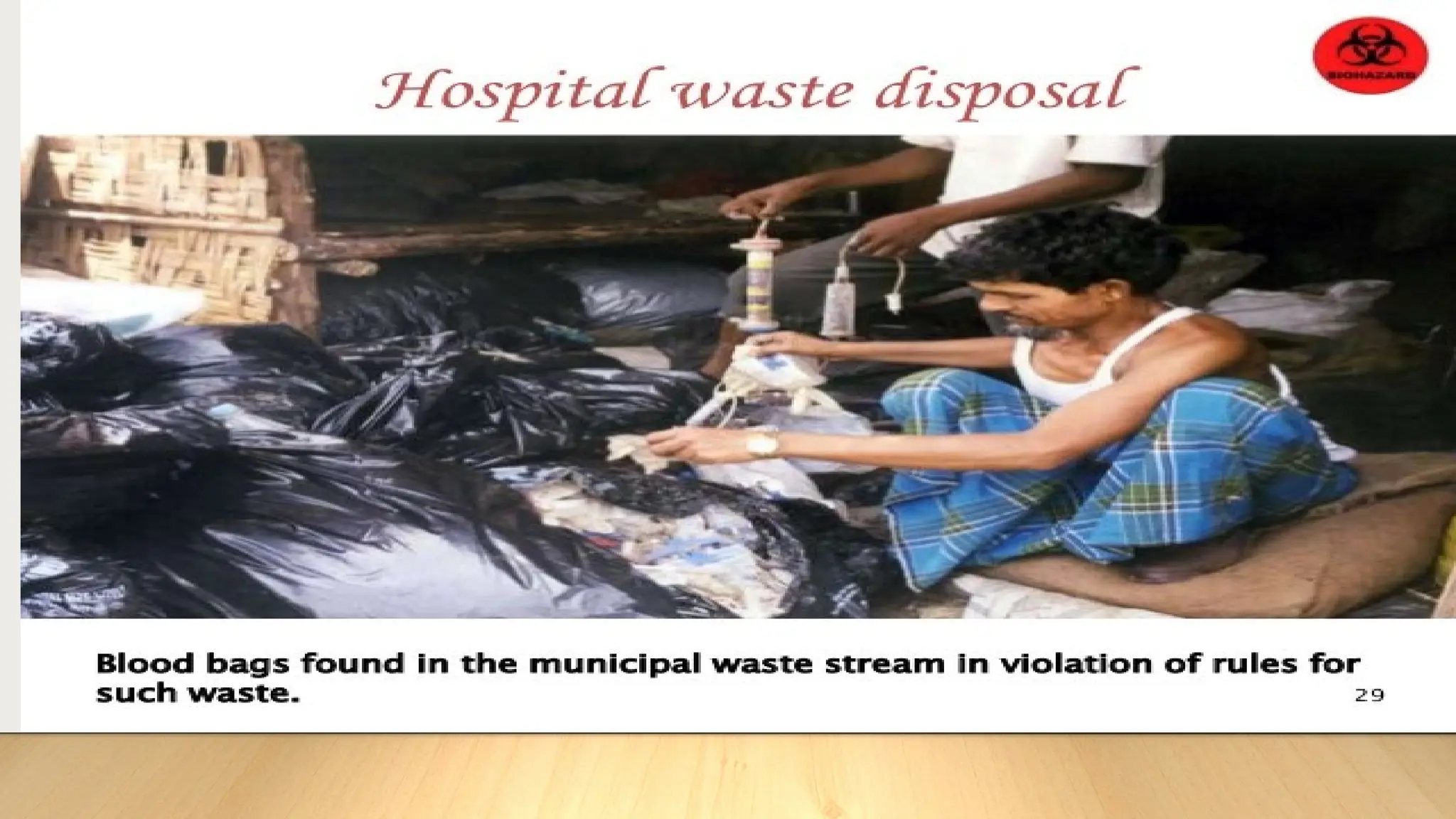Biomedical Waste collection treatment disposal | PPT
