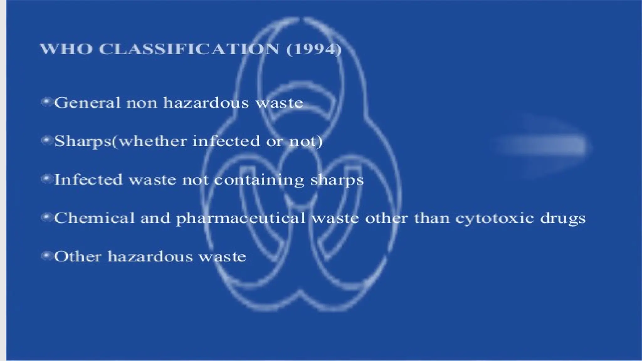 Biomedical Waste collection treatment disposal | PPT