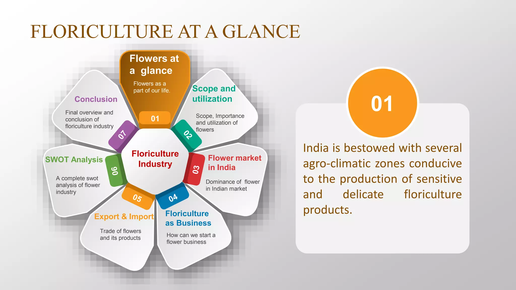 Floriculture Industry In India | PPTX