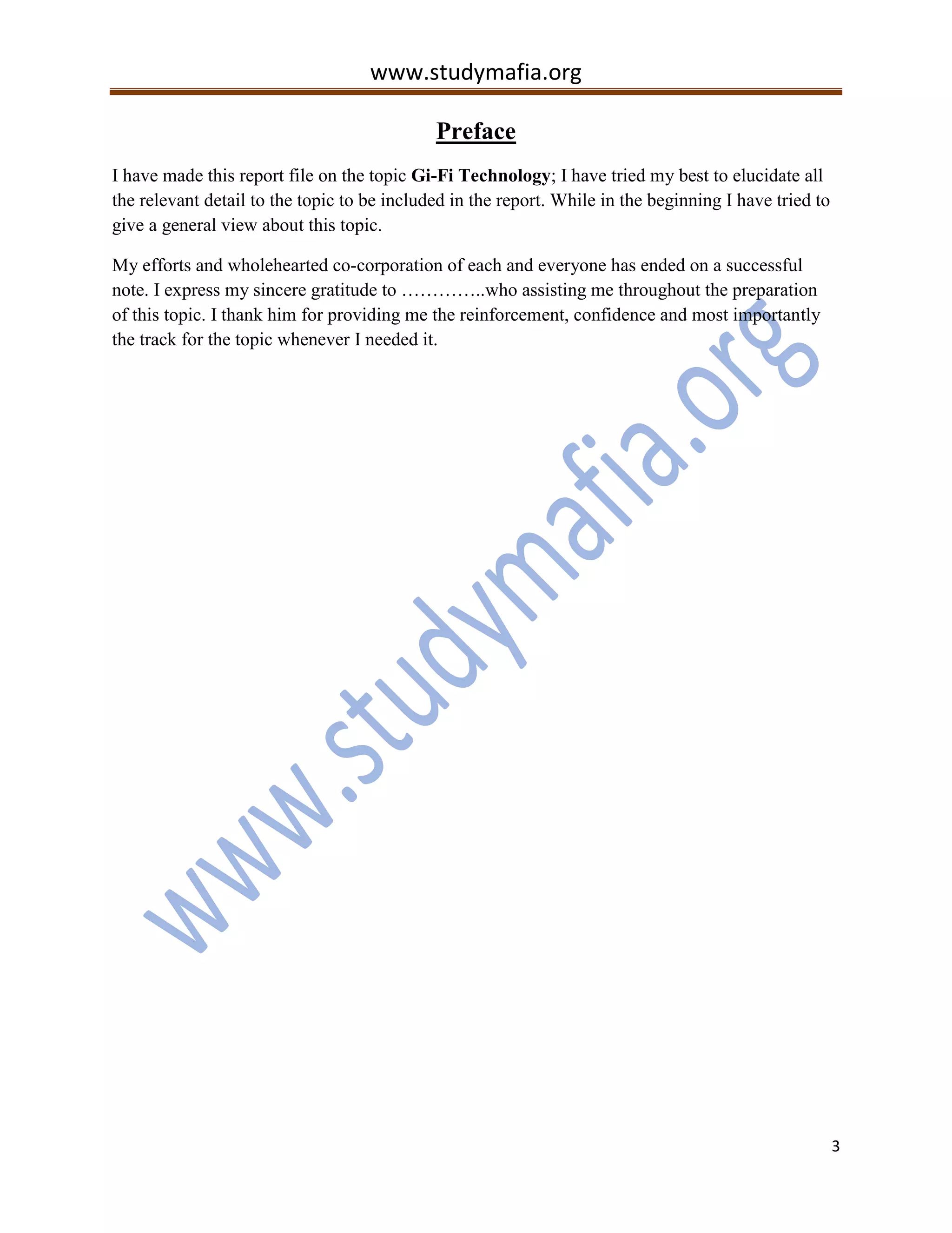 wifi versus gifi | PDF