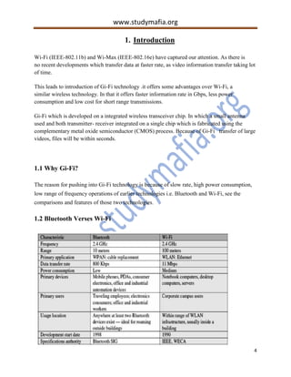 wifi versus gifi | PDF