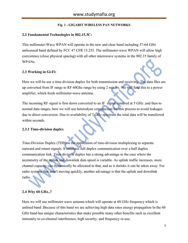 wifi versus gifi | PDF