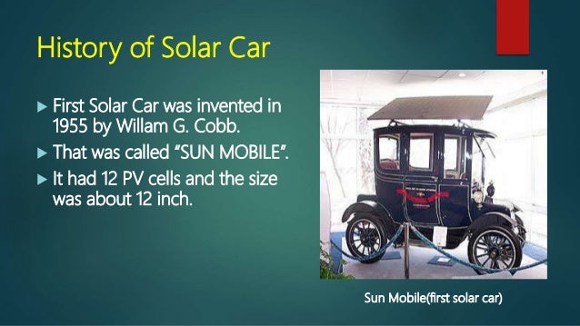 SOLAR CARS