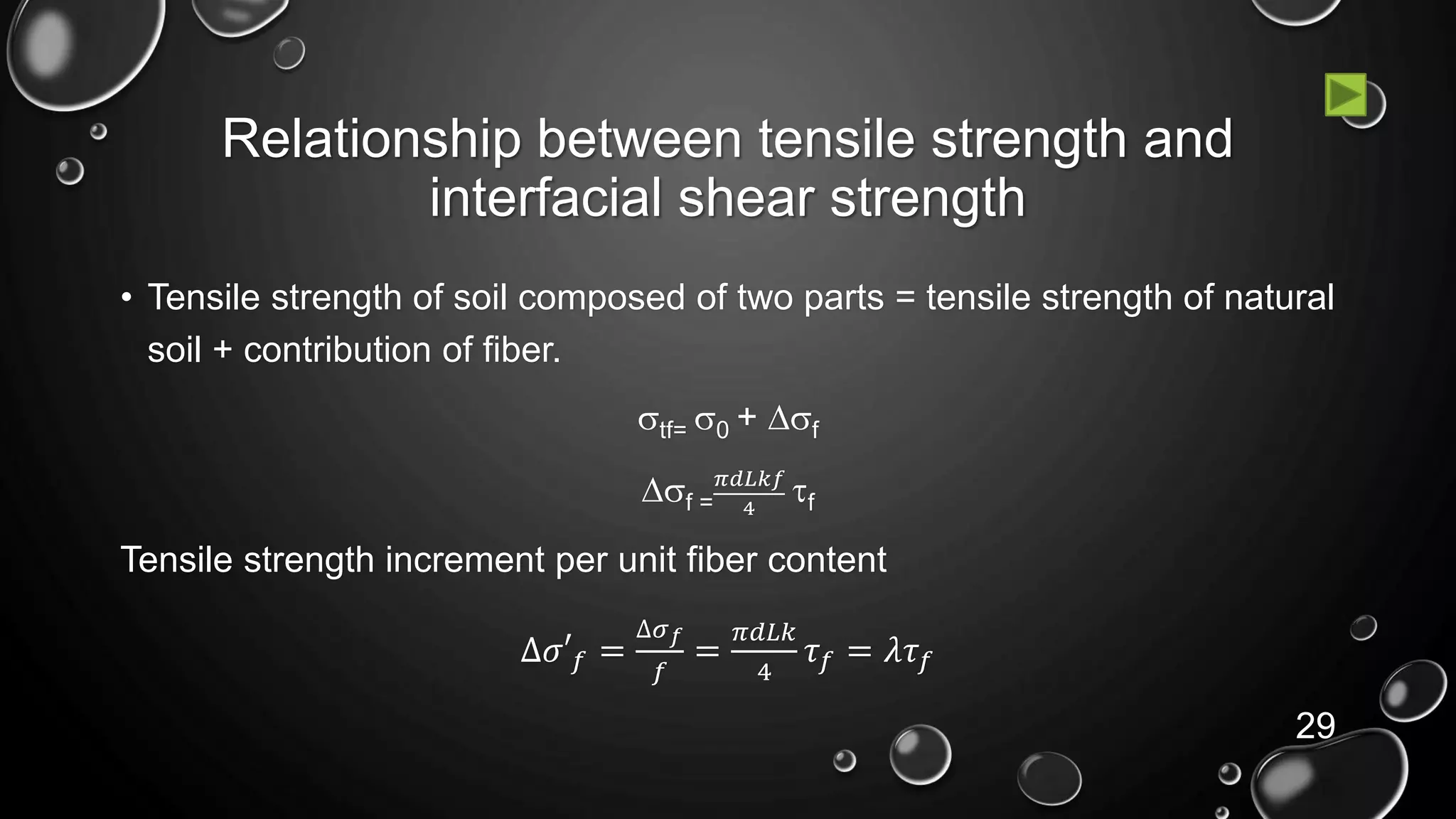 TENSILE STRENGTH OF FIBER REINFORCED SOIL | PPTX