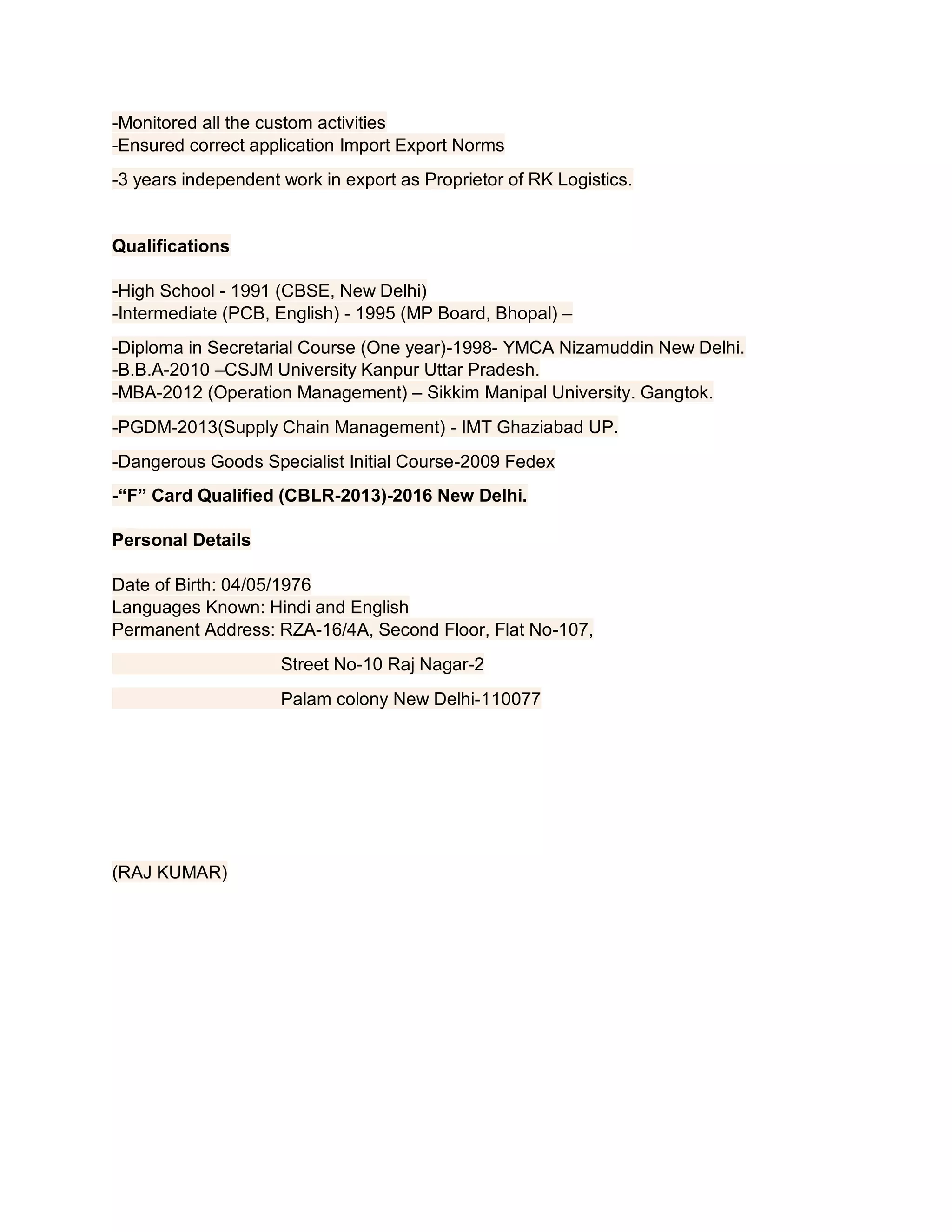 RK Logistics | PDF