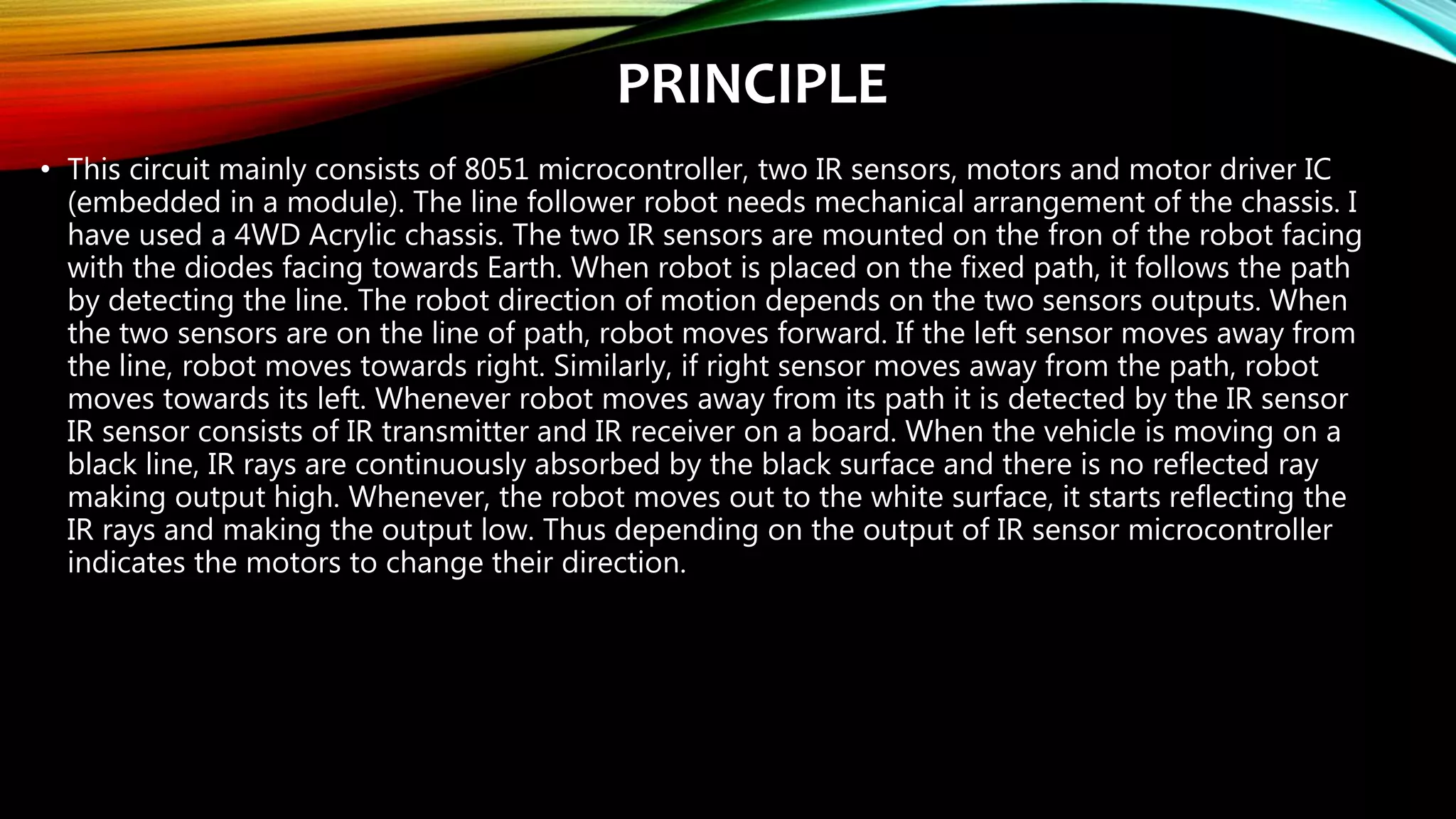 Line Following Robot | PPTX